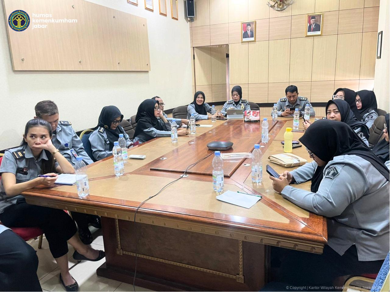 Kemenkumham Jabar Ikuti Rapat Teknis Persiapan Penyelenggaraan Kegiatan Penyuluhan Hukum ...