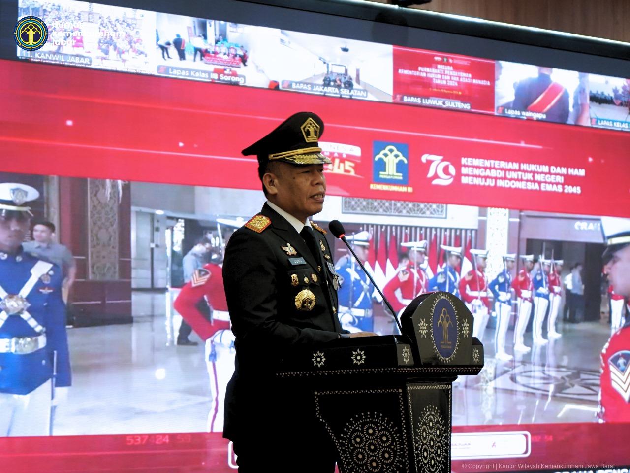 Penuh Makna dan Rasa Haru: Dalam Rangka Hari Pengayoman Ke-79, Kanwil Kemenkumham Jabar ...