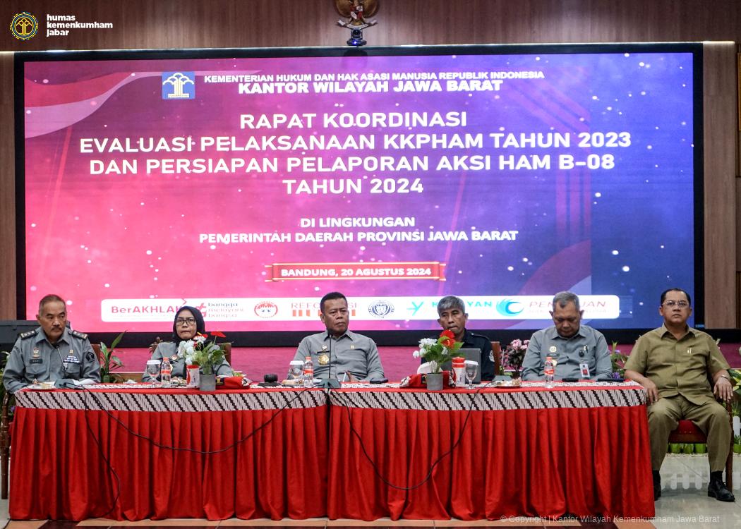 Dorong Penuh 27 Kabupaten/ Kota di Jawa Barat Raih KKPHAM, Kemenkumham Jabar Gelar Rakor dan ...