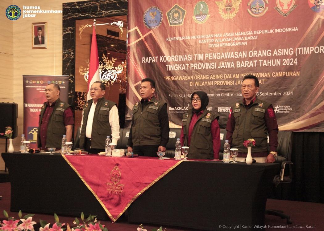 Kemenkumham Jabar Tingkatkan Pengawasan Orang Asing, Masjuno Tekankan Pentingnya Kolaborasi di ...