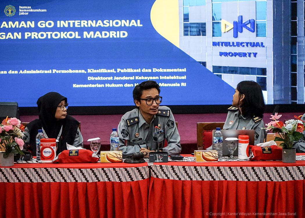 DJKI dan Kanwil Kemenkumham Jabar Laksanakan Pendampingan Teknis Permohonan Merek Internasional ...