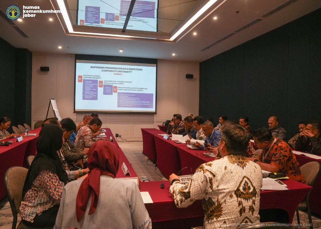 Kemenkumham Jabar turut berperan di Komisi I Fokus Bahas Perubahan Peraturan dalam Rakor ...