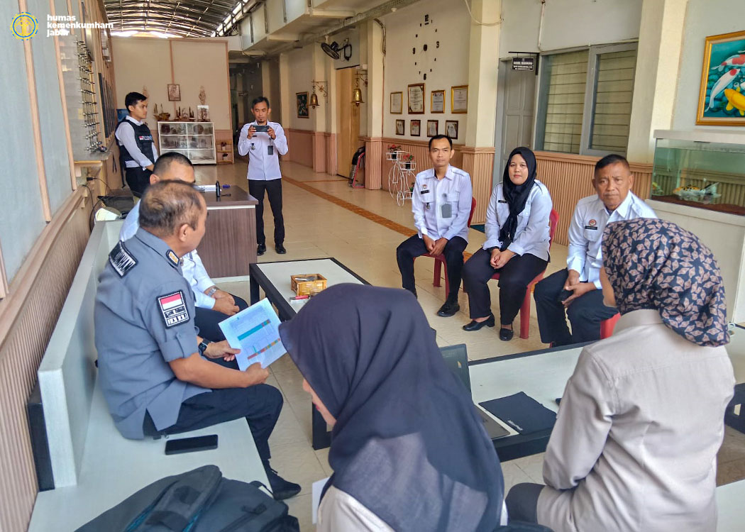 Kemenkumham Jabar Laksanakan Pendampingan Penguatan Evaluasi Hasil SPKP dan SPAK Lapas Kelas IIB ...