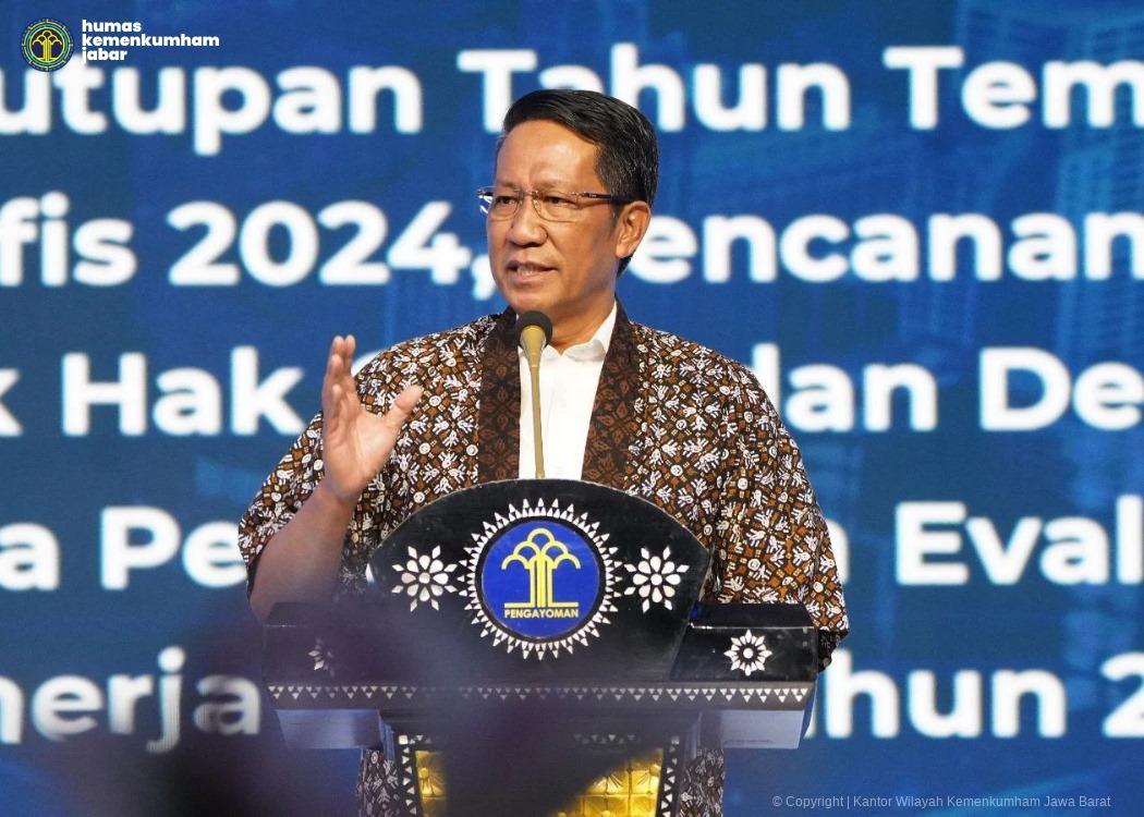 Kemenkumham Jabar Hadiri Penutupan Tahun Tematik 2024, Pencanangan Tahun Tematik 2025 dan ...