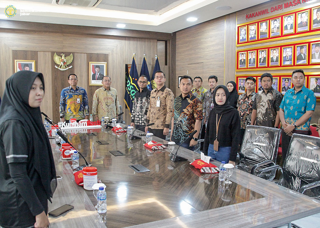 Kanwil Kemenkum Jabar Saksikan Entry Meeting Pemeriksaan BPK RI Atas LK Kemenkumham Tahun 2024