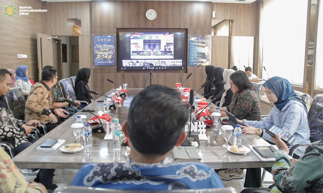 Kanwil Kemenkum Jabar Saksikan Entry Meeting Pemeriksaan BPK RI Atas LK Kemenkumham Tahun 2024