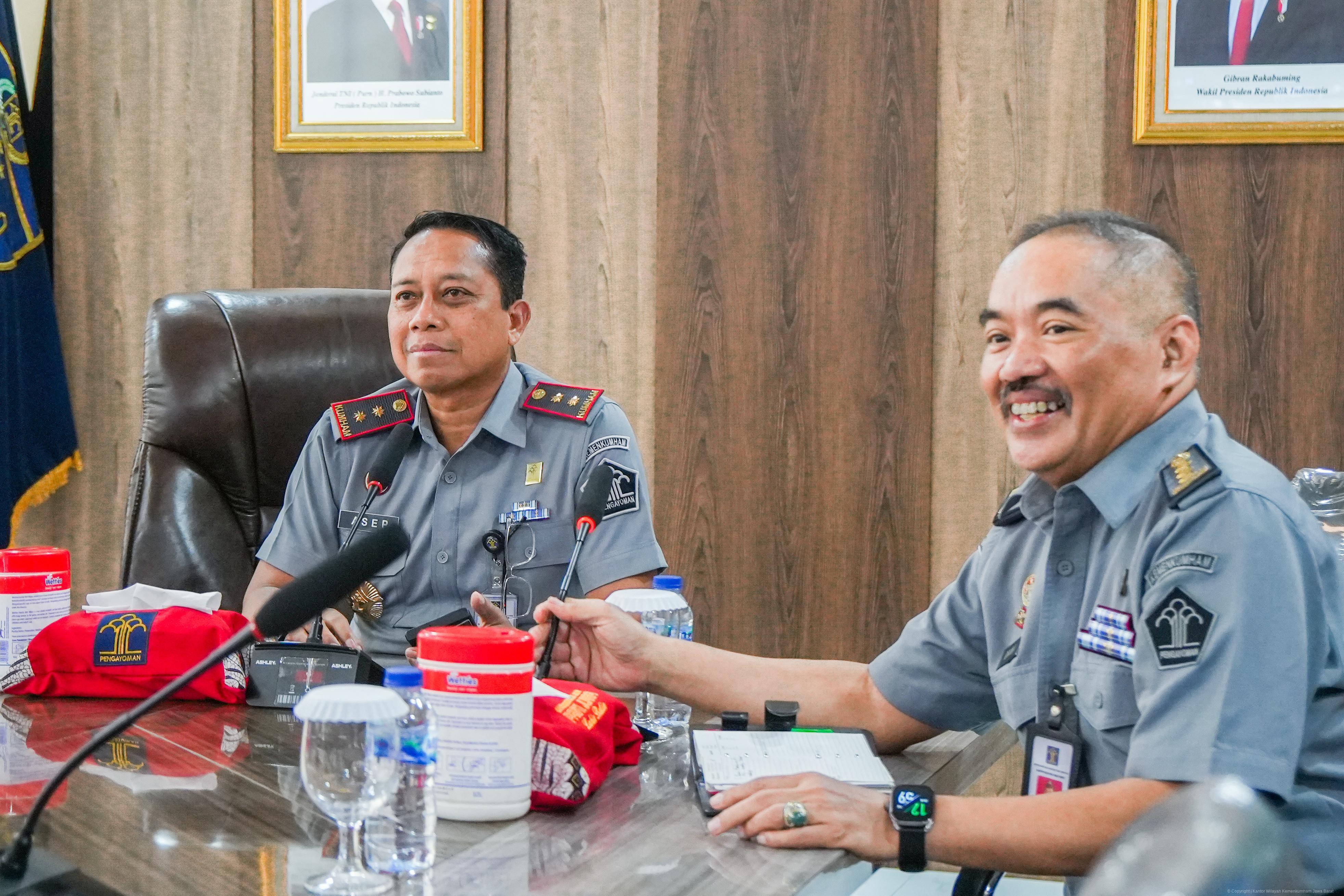 Kemenkum Jabar Ikuti Rakornis BSK 2025 Secara Virtual